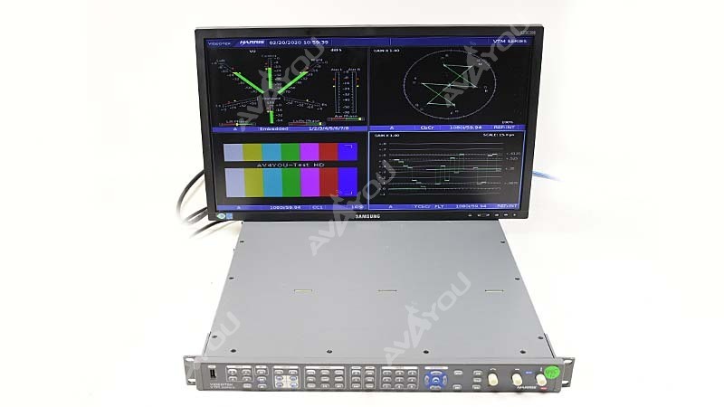 Harris Videotek VTM-4100 PKG Waveform Monitor Opt 40 SD/HD A3-OPT-2 | eBay