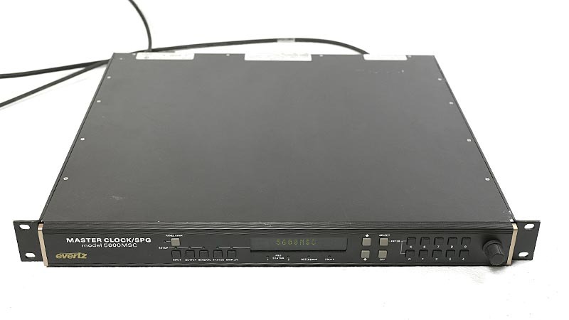 Купить Генераторы сигналов Evertz 5600MSC Master Clock SPG Test ...