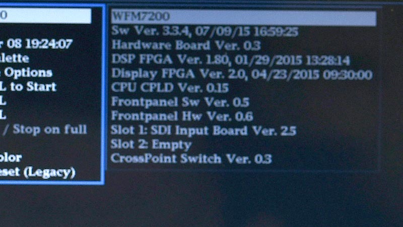 Купить Мониторы формы сигнала Tektronix WFM7200 HD/SD Waveform Monitor ...