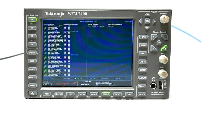 Купить Мониторы формы сигнала Tektronix WFM7200 HD/SD Waveform Monitor ...