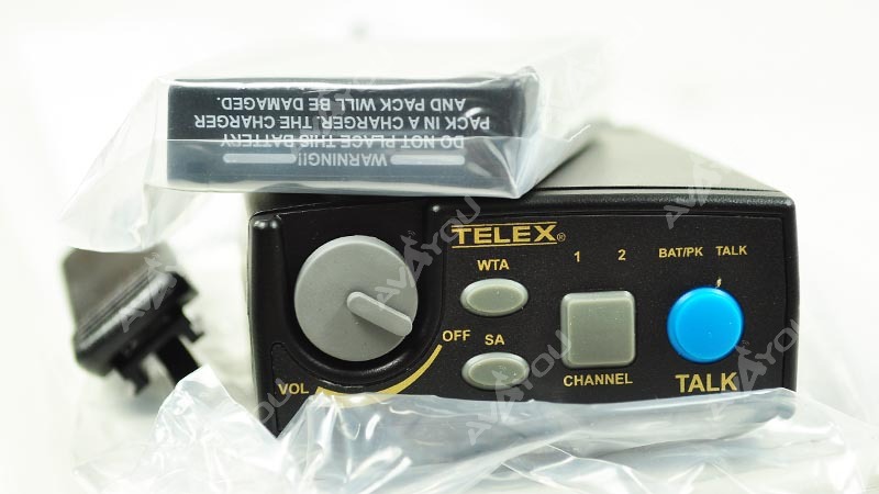 New Telex TR-80N UHF Beltpack Wireless Intercom Band: A4 A4M | eBay